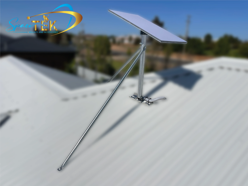 Tin Roof - Starlink Mount Roof Kit for Dishy - Rectangle Gen 3 - SpaceTek