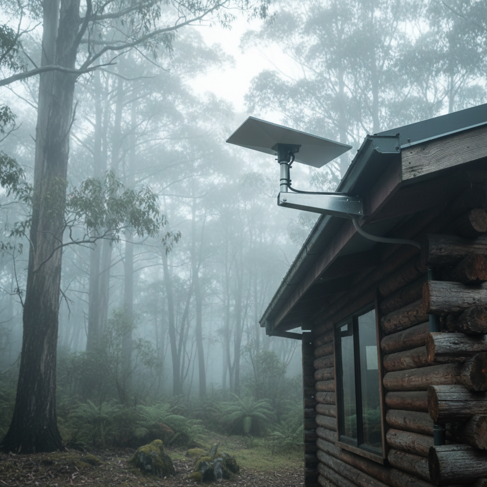 Starlink Wall & Eave Mount – Spacetek Australia