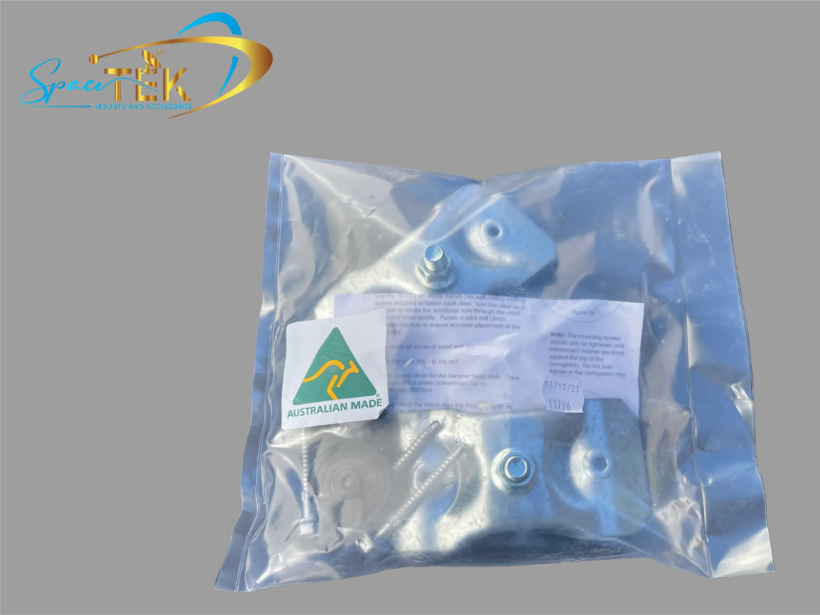 Duo Cleat Bracket - High Wind Stay-bar Support - SpaceTek