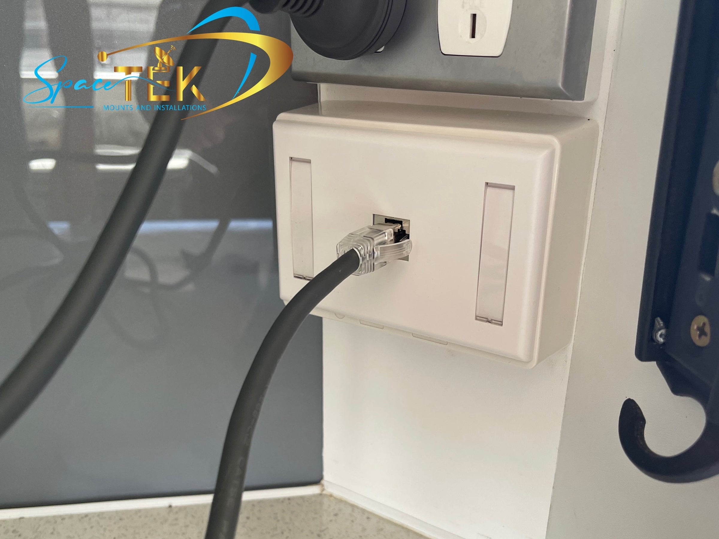 Indoor Wall RJ45 Data Socket - SpaceTek Shop Right Now at Australia