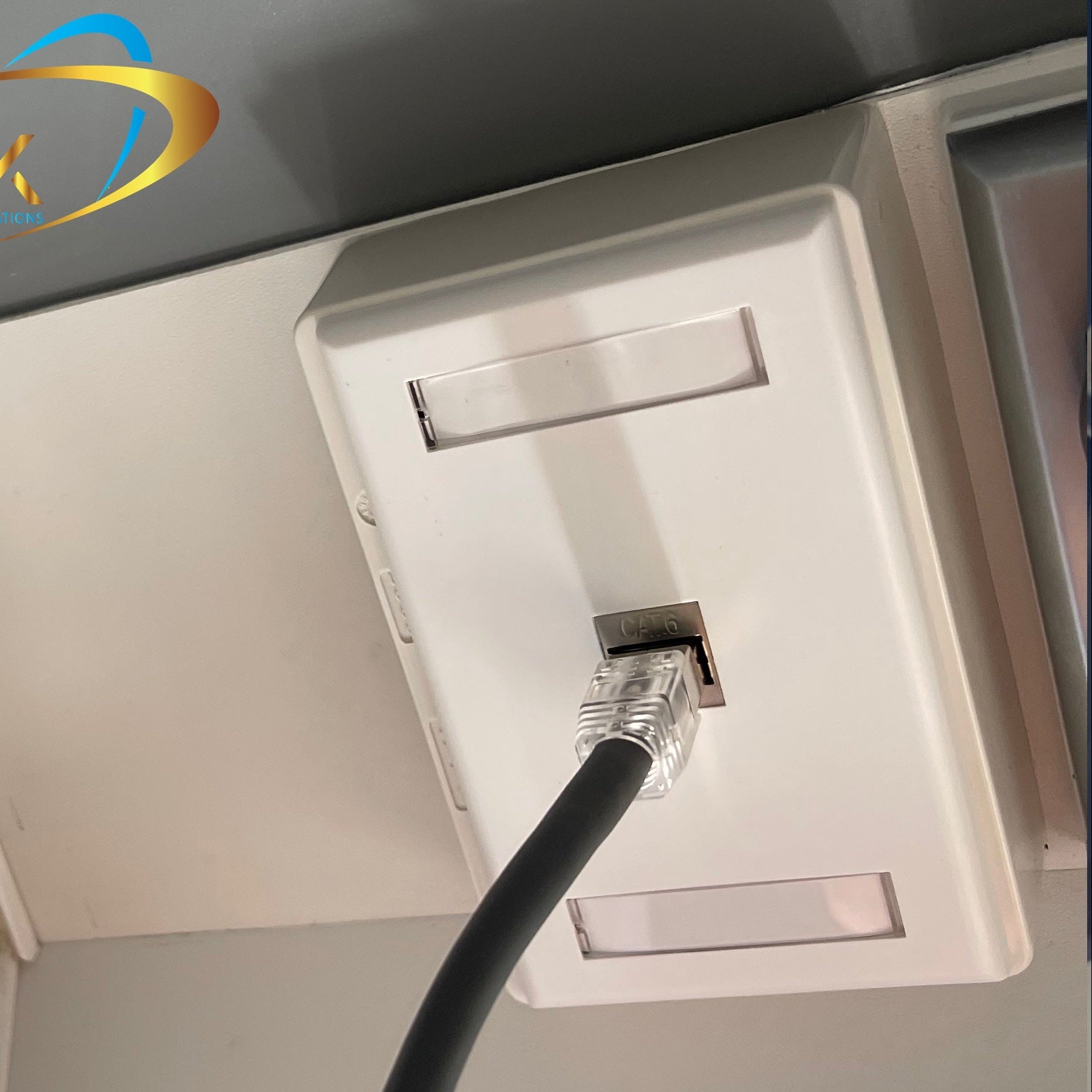 Indoor Wall RJ45 Data Socket - SpaceTek Shop Right Now at Australia